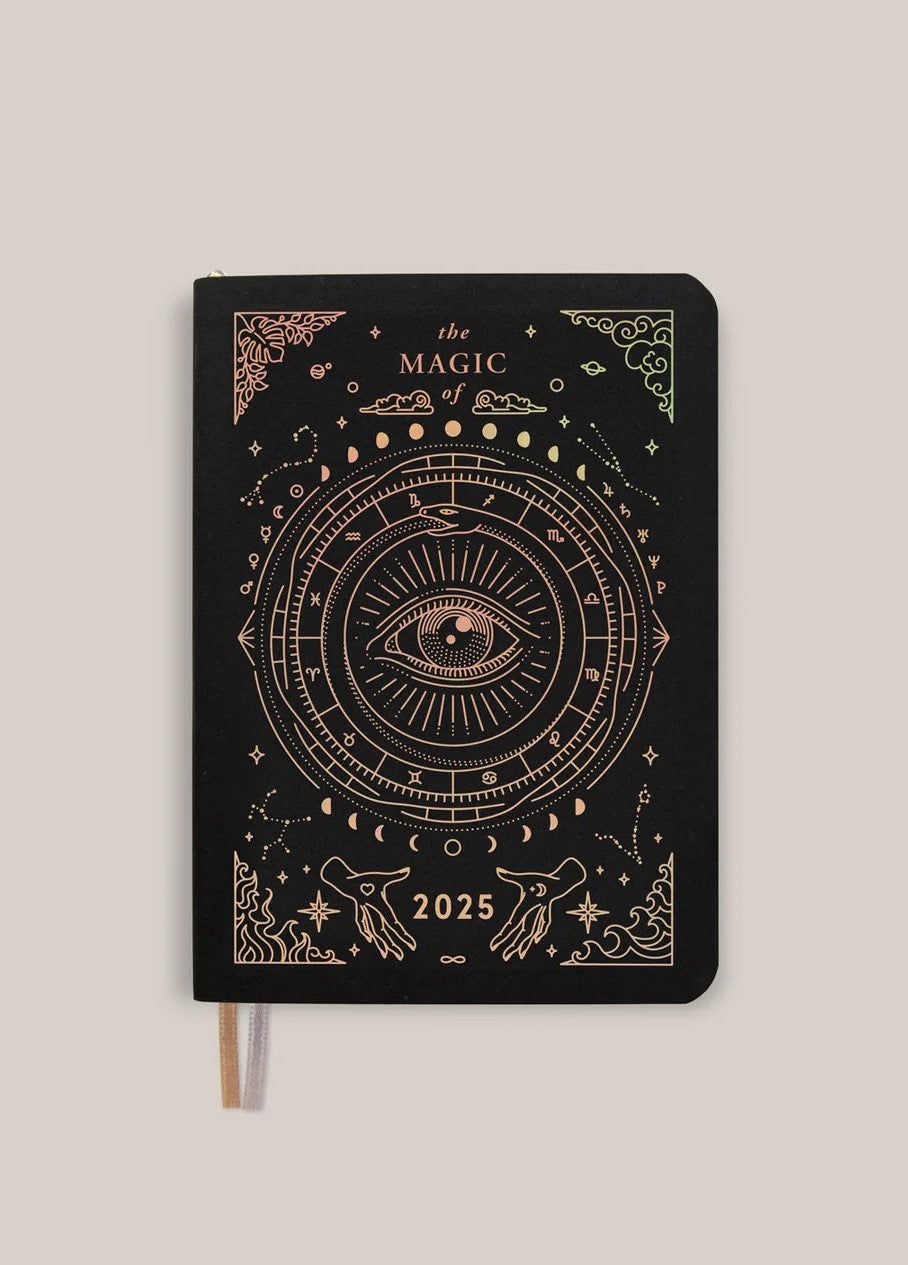 2025 Mini Astrological Pocket Planner | bj010-black | Shamans Market