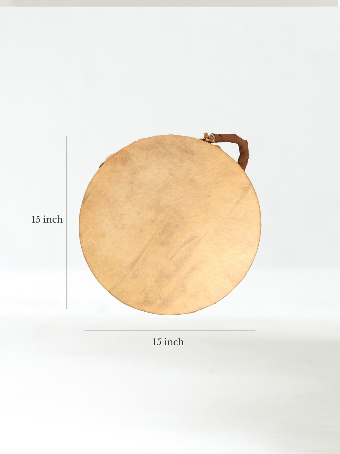 Native American Style Buffalo Hide Double-Sided Hand Drum | mmhd-27-15 ...