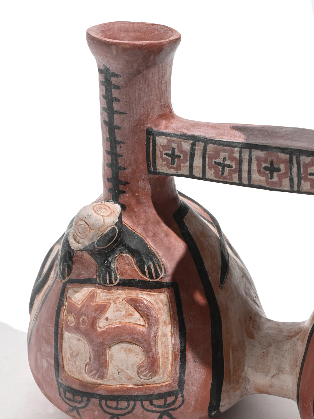 Huaco Silbador-Peruvian Whistling Vessel - Female Cougar | mmwv027 ...