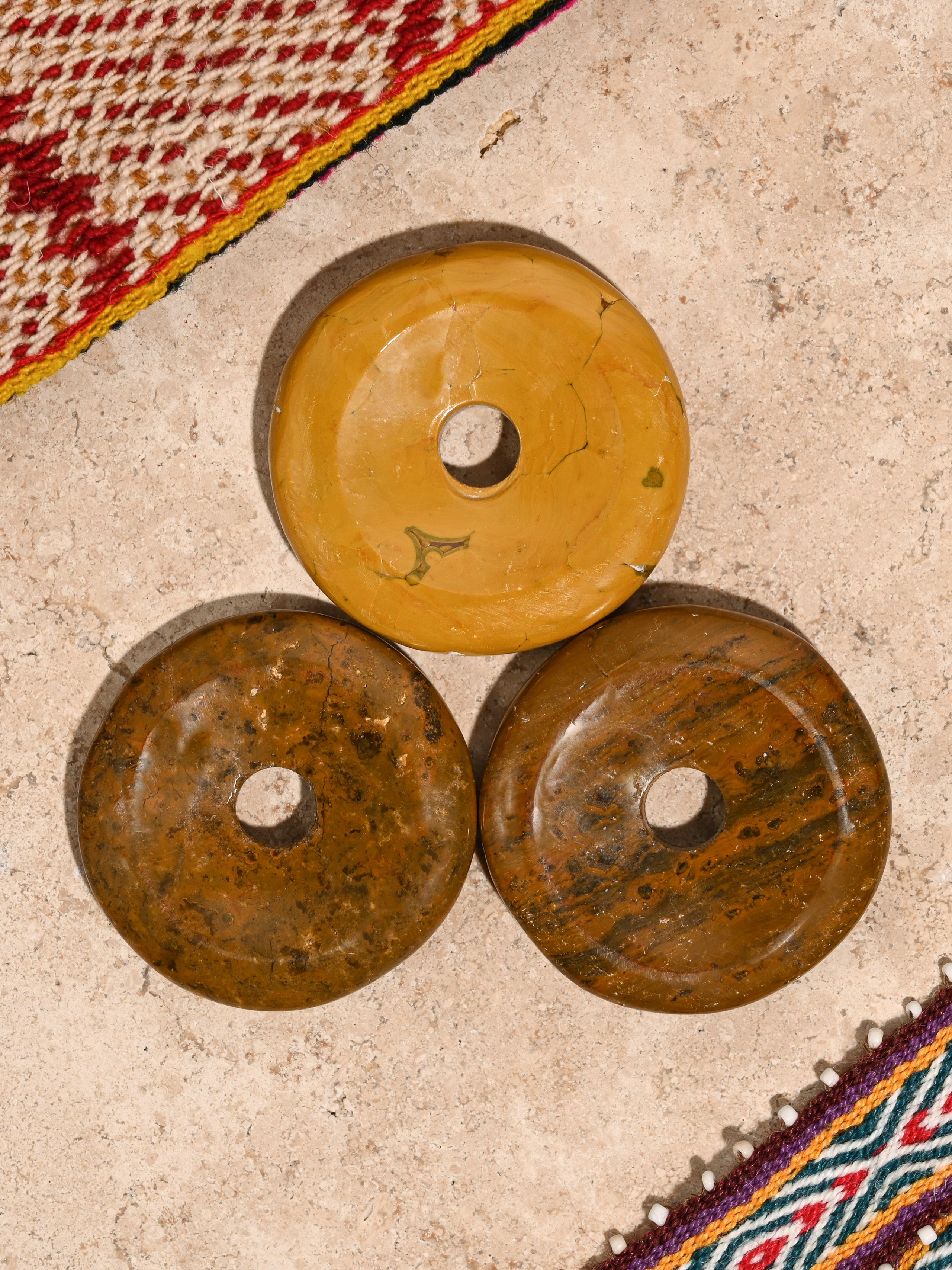 Pi Stone - Yellow Ocean Jasper | pi084 | Shamans Market