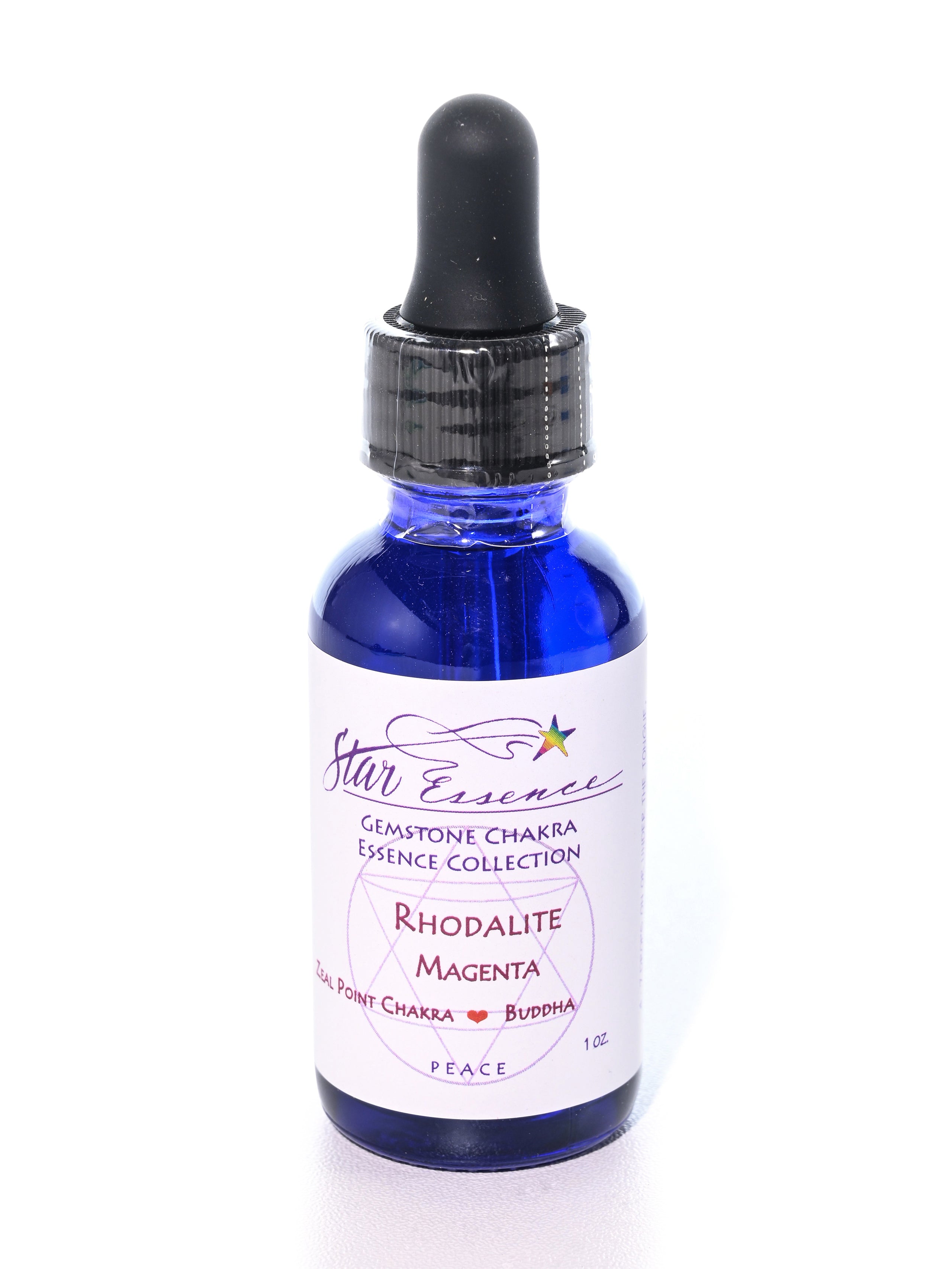 Zeal Point Chakra Essence: Rhodolite - Buddha | se52 | Shamans Market