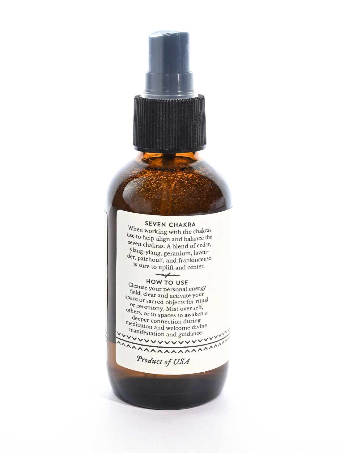 Shamans Market 7 Chakra Organic Sacred Spray | sm-02s | Shamans Market