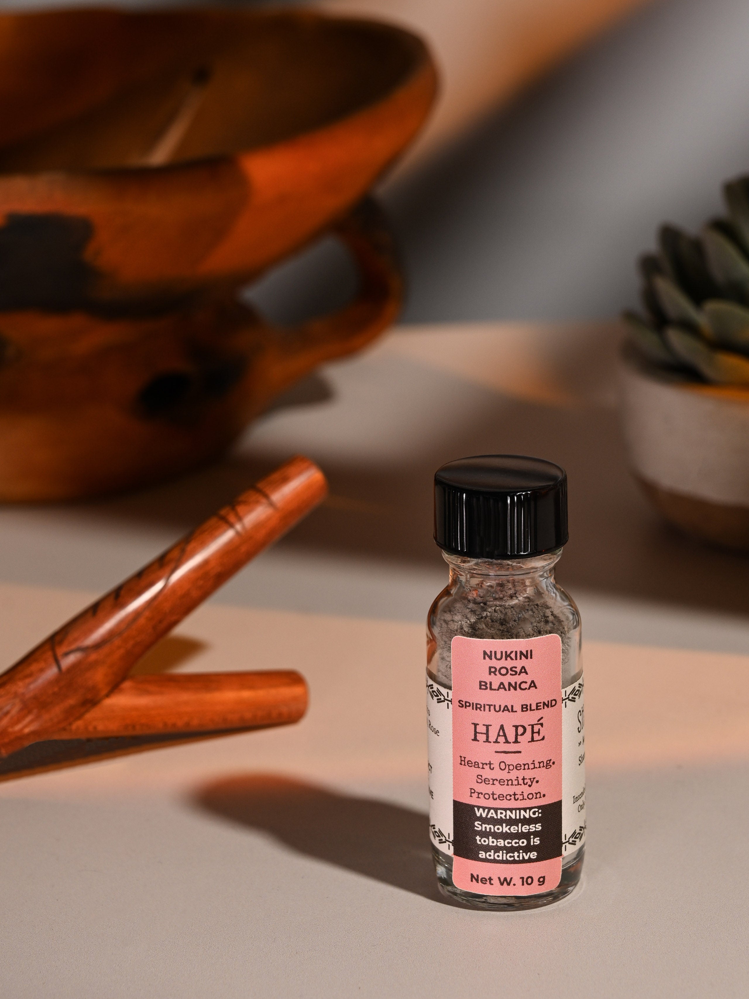 Hapé Nukini Rosa Blanca | so015-10 grams | Shamans Market