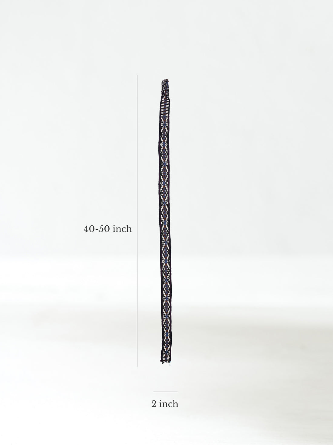 Chincheros Handwoven Chumpi Belt | tx0053-Black Berry | Shamans Market