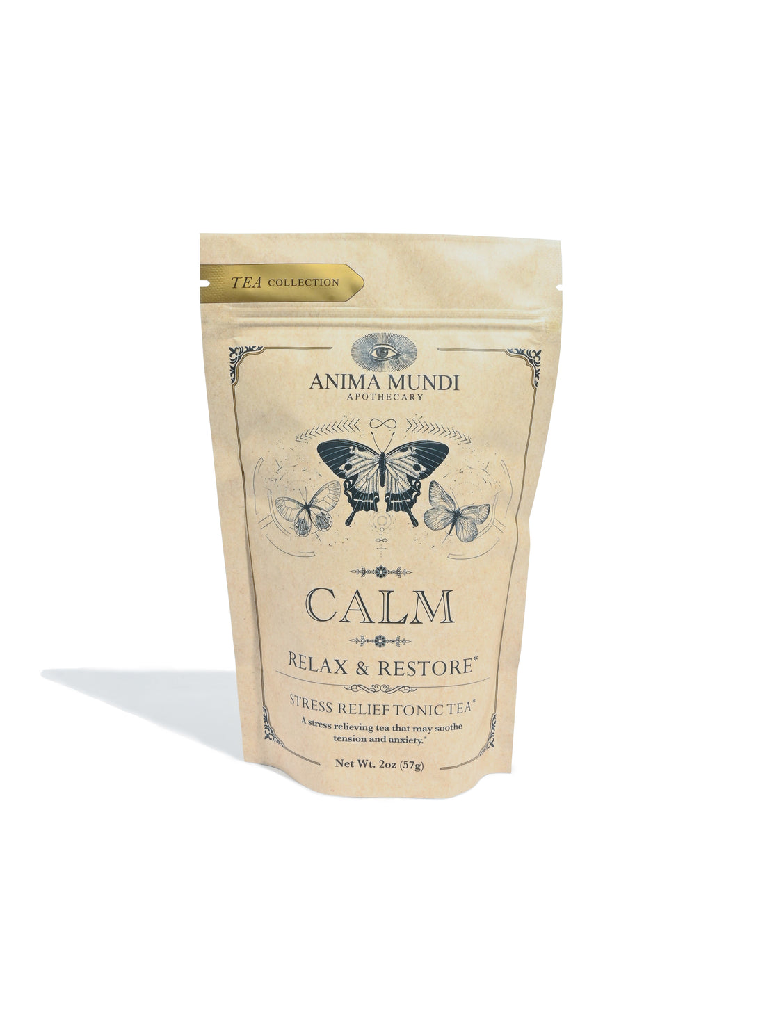 Calm: Stress Relief Tonic Organic Tea | af108 | Shamans Market