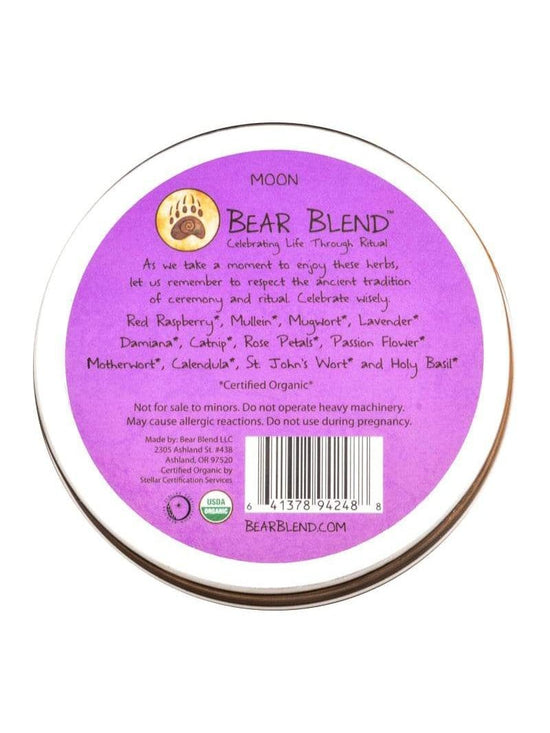 Bear Blend Organic Smoke Blend - Moon | so006-Loose | Shamans Market