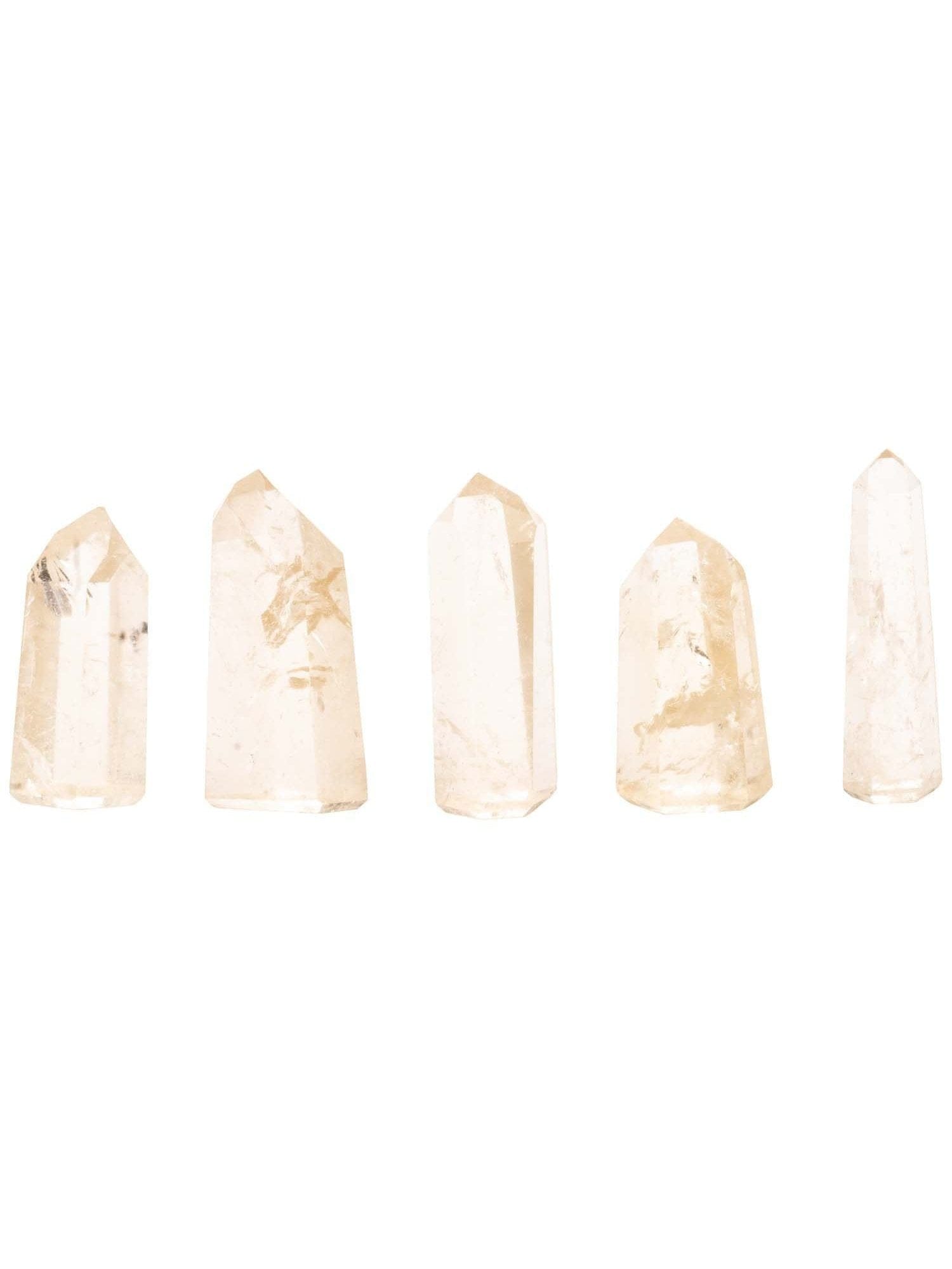 Light Citrine Points | Cg11-Small | Shamans Market