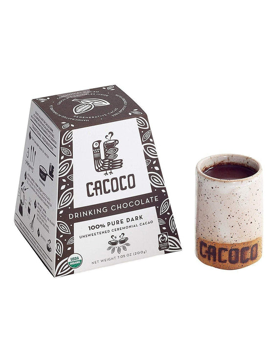 Cacoco Ceremonial Drinking Chocolate - 100% Pure Dark | af80 | Shamans ...
