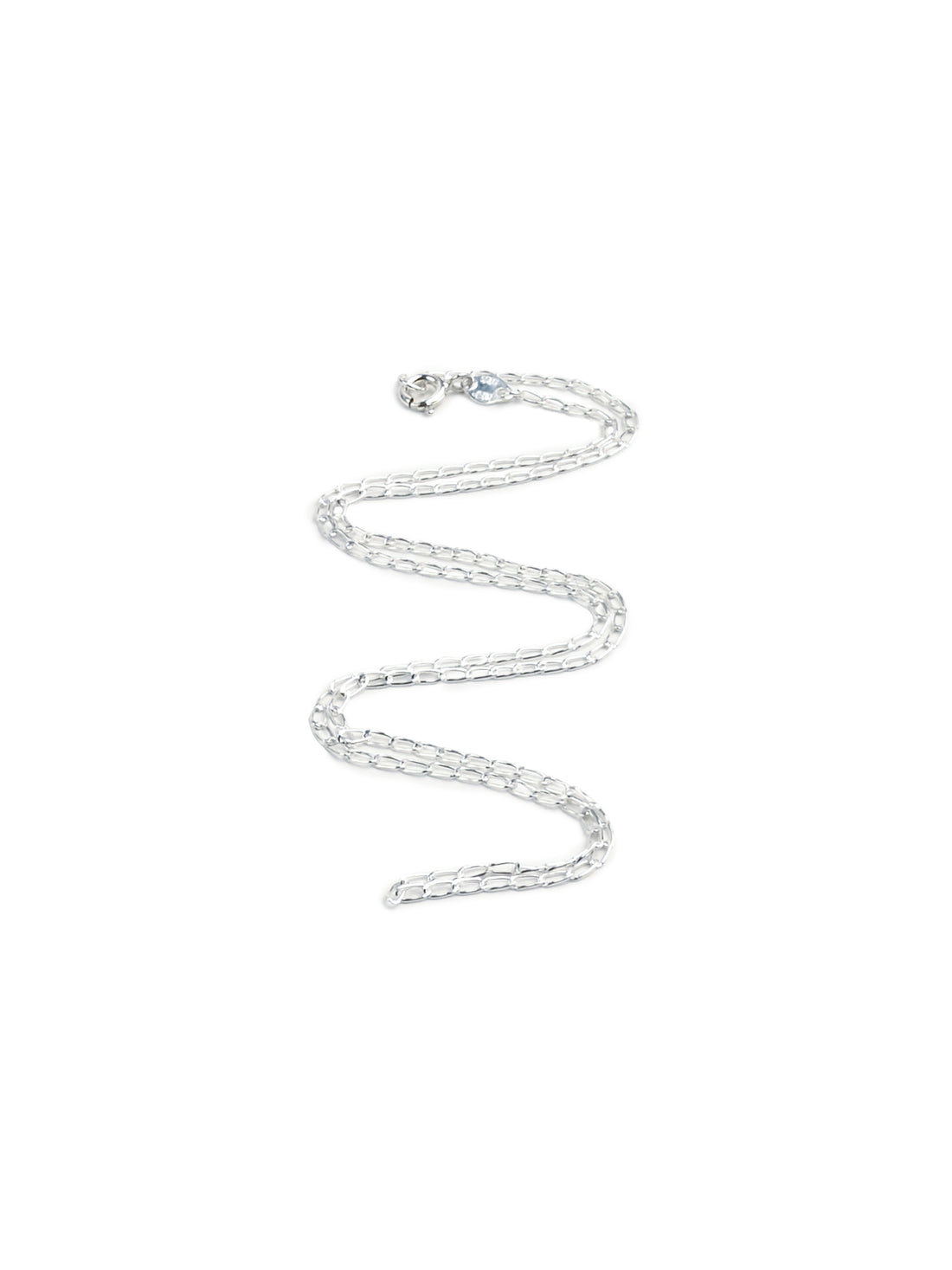 Rolo Link Chain Necklace - Sterling Silver | j0133 | Shamans Market