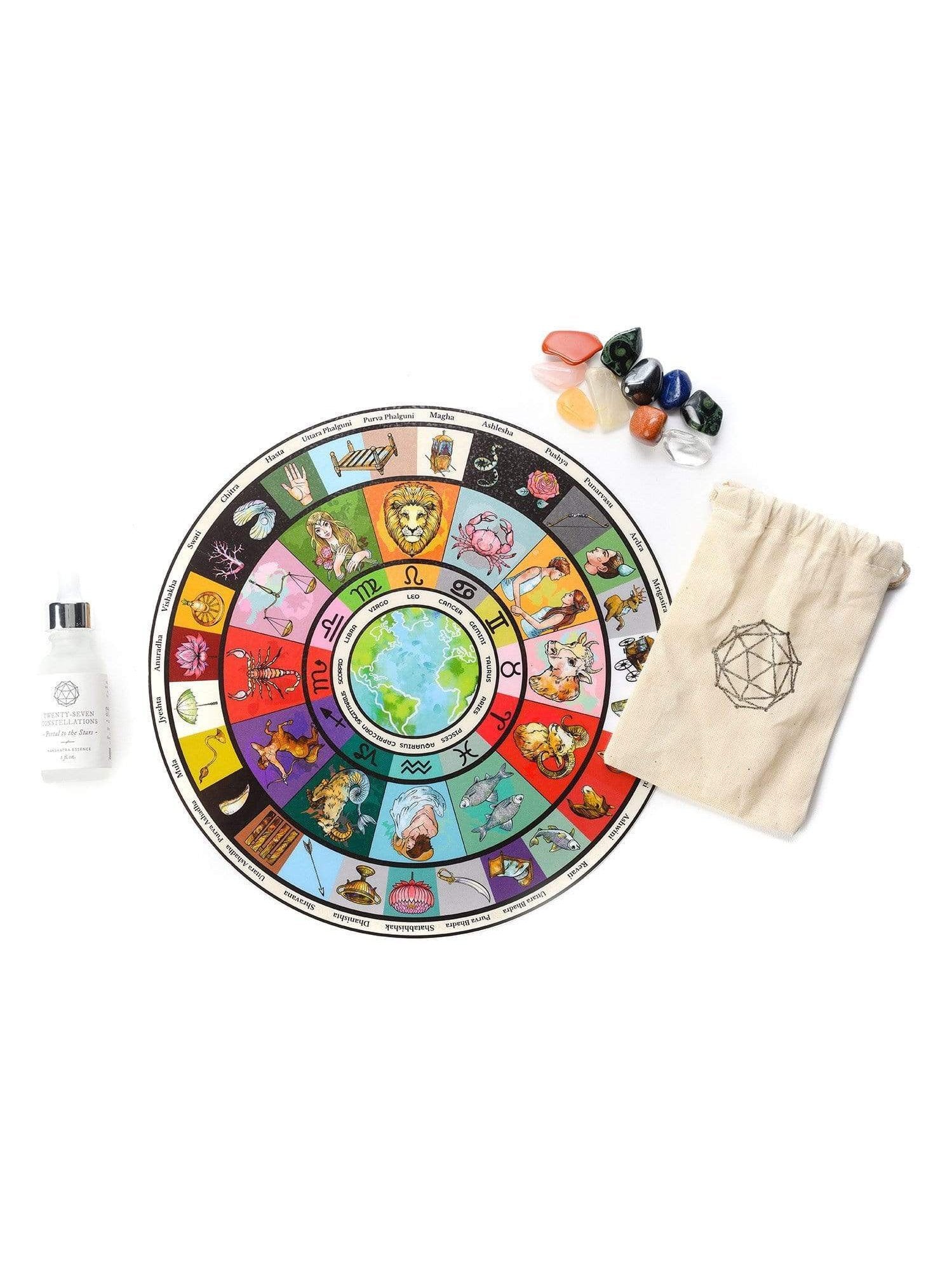 Vedic Astrology - Nakshatra Wheel Divination Kit | smk01 | Shamans Market