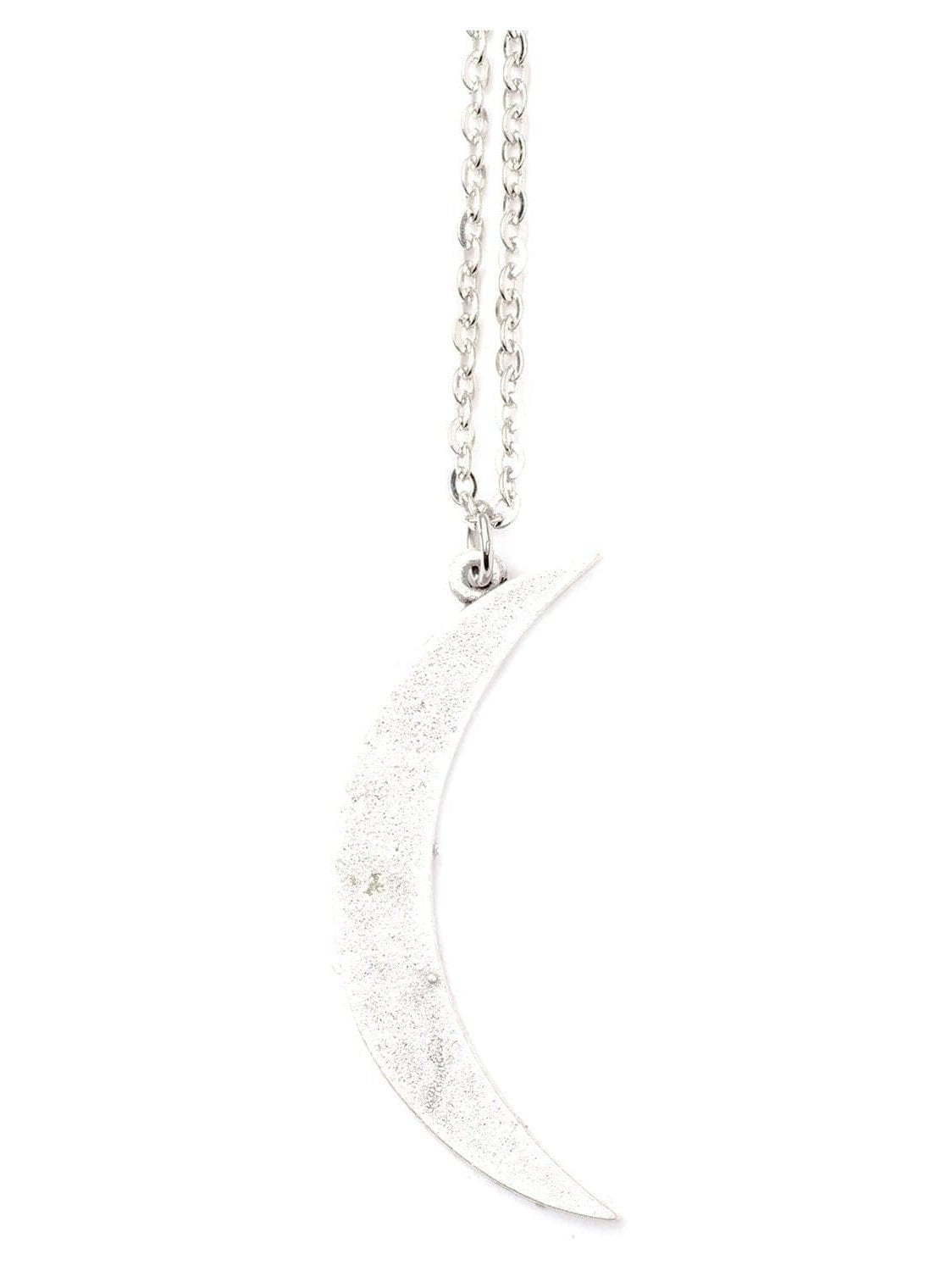 Crescent Moon Necklace | j0509-silver | Shamans Market