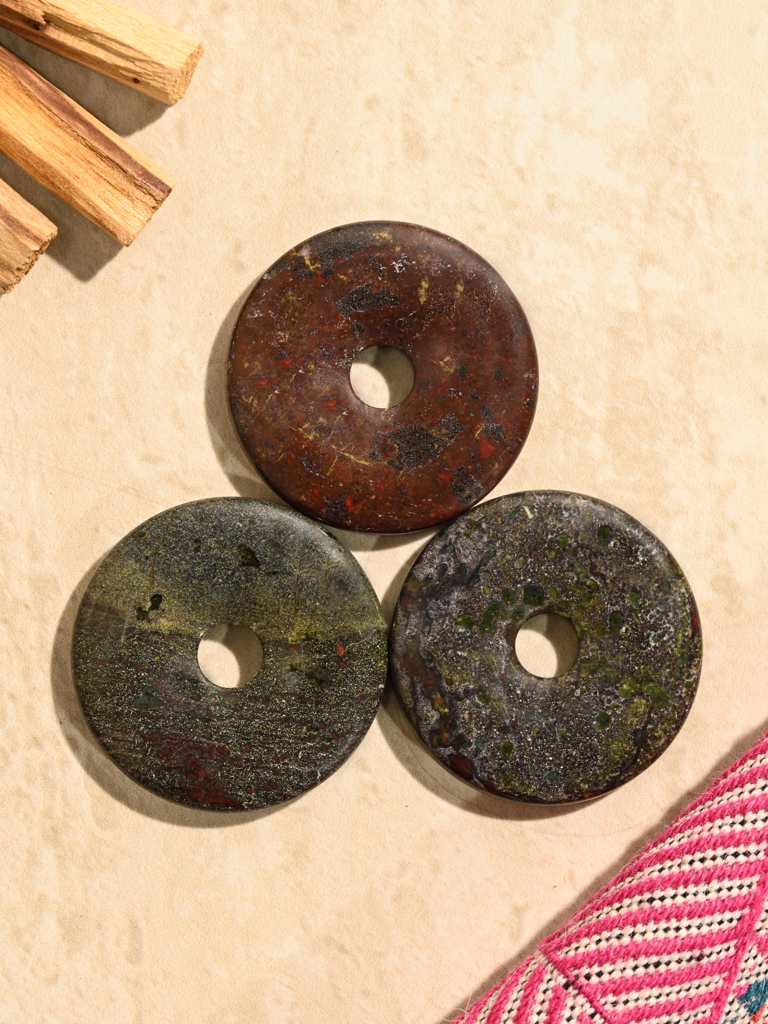 Pi Stone - Dragon Blood Jasper | pi039 | Shamans Market