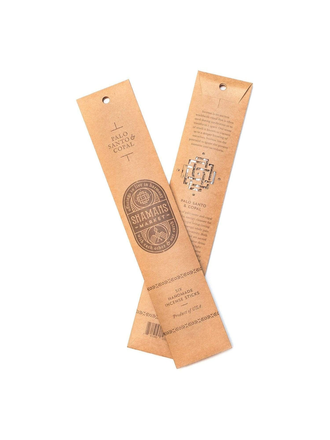 Artisan Palo Santo and Copal Incense Sticks - 11 in | i83 | Shamans Market