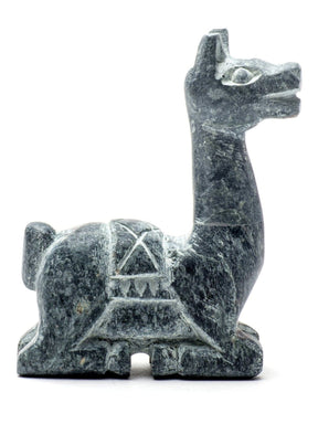 Stone Carved Llama | si11-040 | Shamans Market