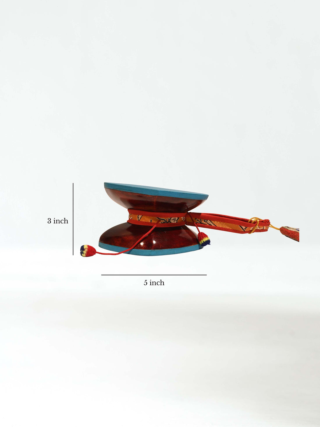 Small Tibetan Chod Damaru Hand Drum | mmhd-10 | Shamans Market