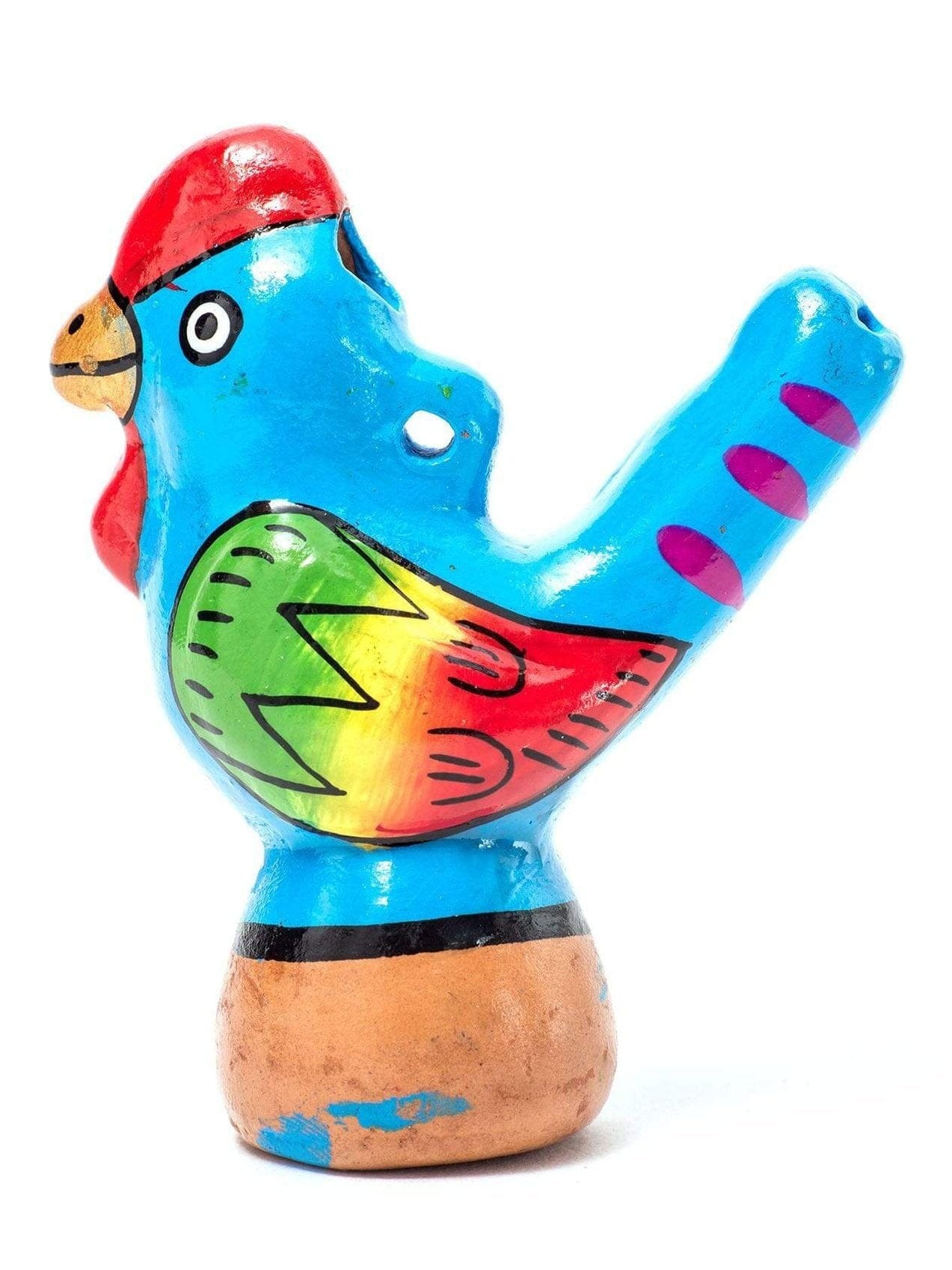 Rooster Mini Chirping Water Whistle | mmw13-blue | Shamans Market