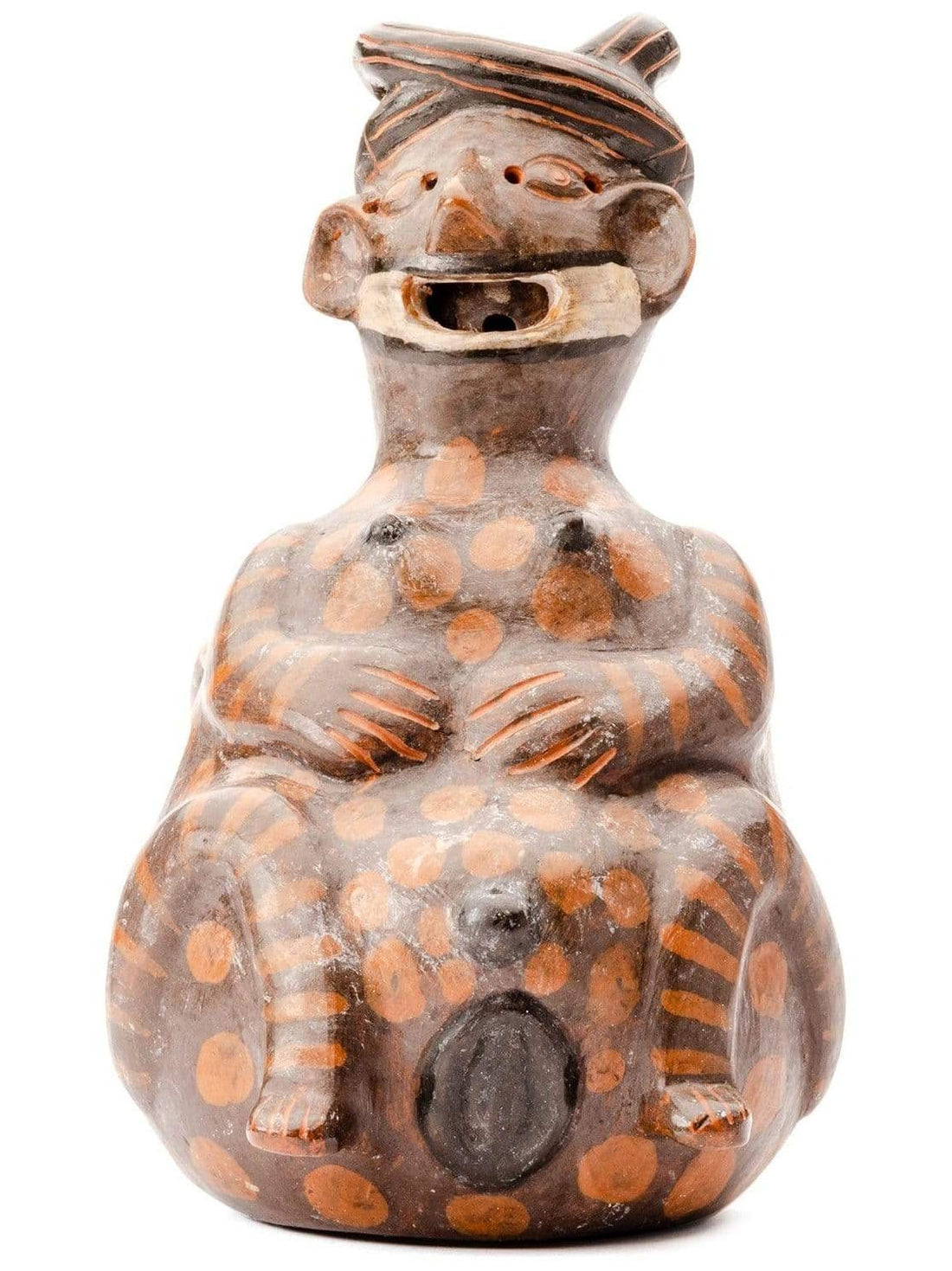 Huaco Silbador-Peruvian Whistling Vessel -The Goddess of Fertility ...