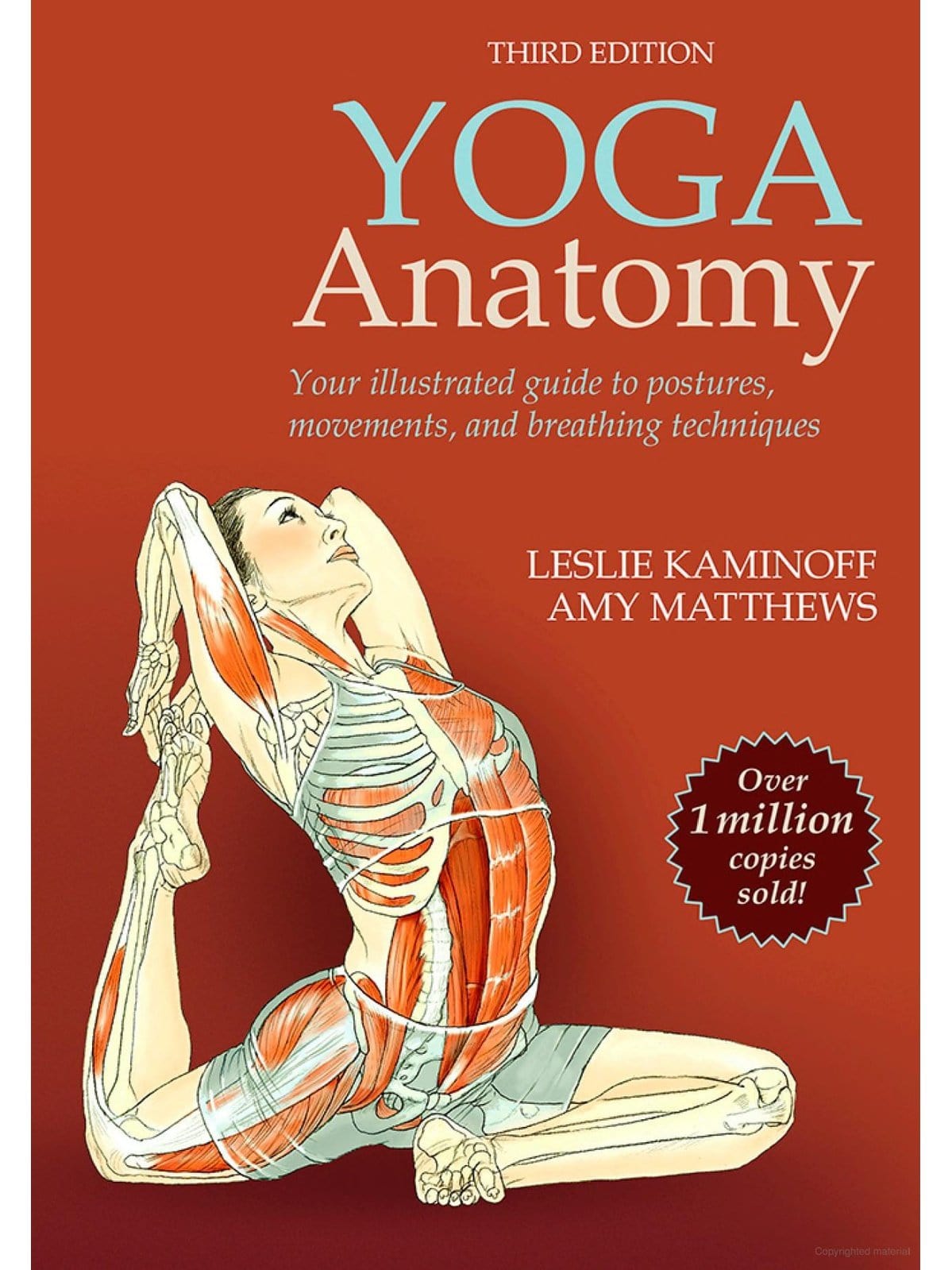 Yoga Anatomy, Third Edition | bki1492596477 | Shamans Market