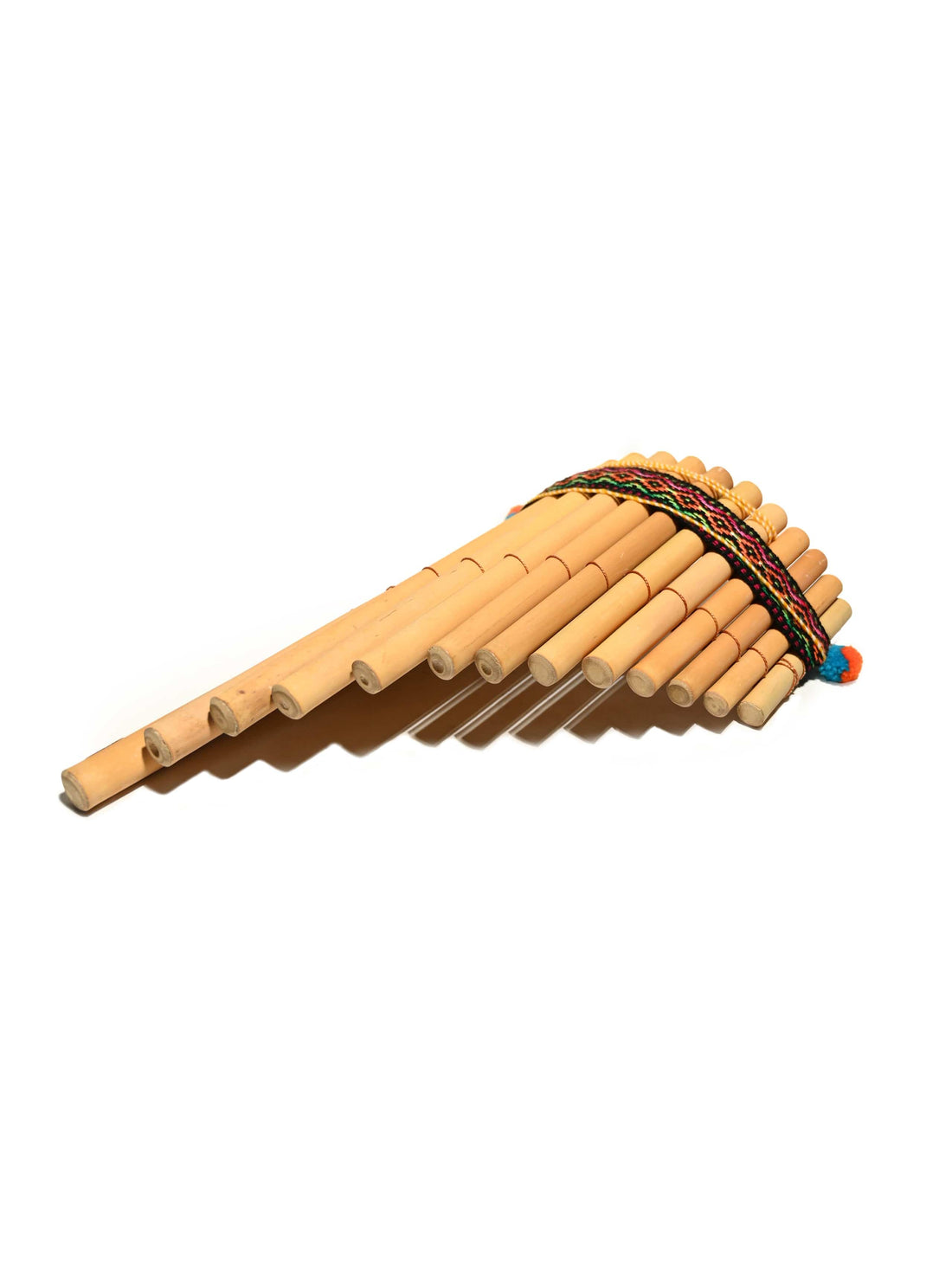 Zampona - Pan Pipes - Curved - 11- 12 inch | mm0049 | Shamans Market